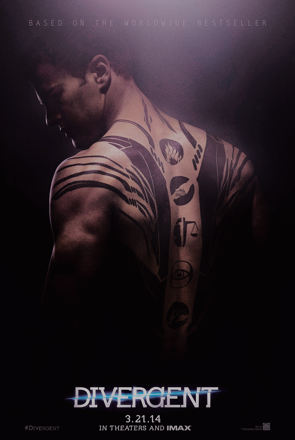 Theo James || Poster Promozionali DIVERGENT (2014) - Celebrity Magazine