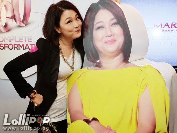 SINGPOST~ QUEST FOR AMUSEMENT: Chen Li Ping loses 6kg in 3 weeks?