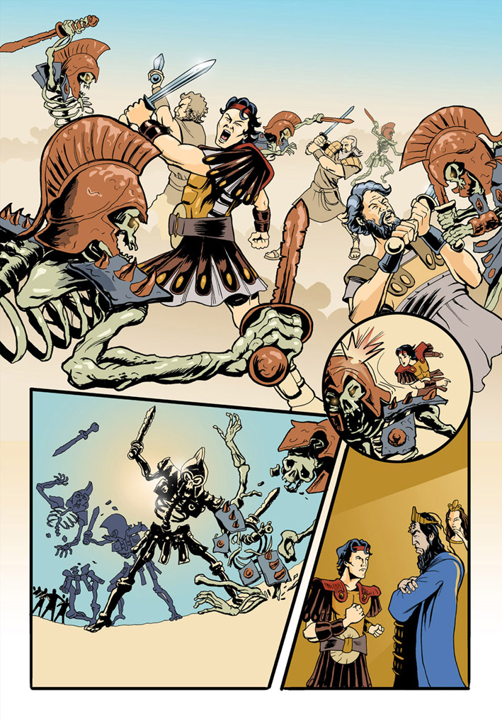 Marcelo Baez Draws: Jason and the Argonauts comic preview part 2