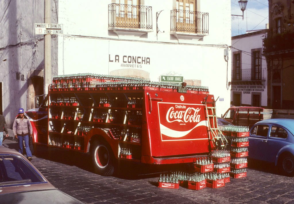 Just A Car Guy: Coca Cola has a slide show of Coke delivery trucks ...