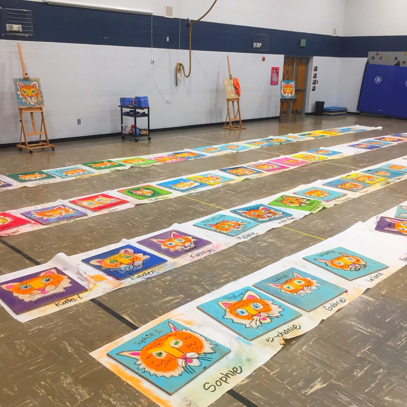 Cassie Stephens: Fifth Annual Chalked Ceiling Tile Event!