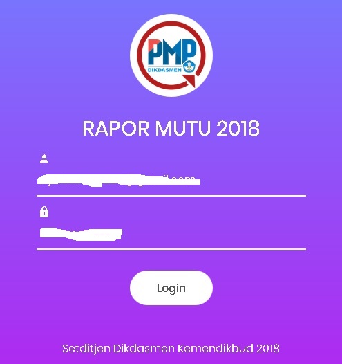 Cara Mengunduh Raport Mutu PMP Tahun 2018 - Kumpulan Makalah Terlengkap