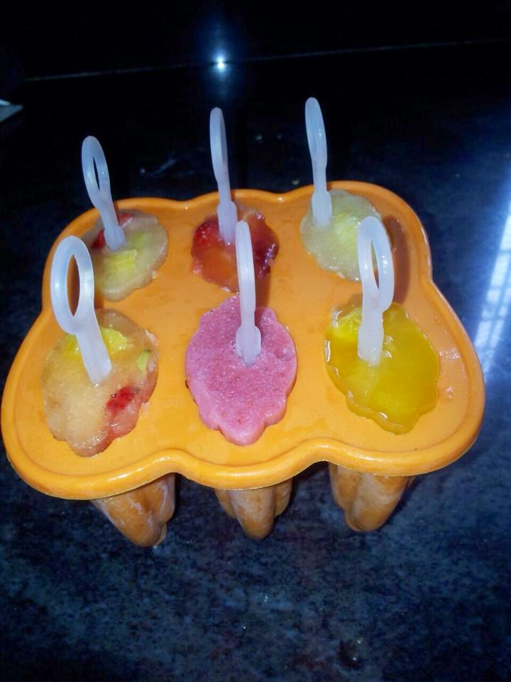 Desi Food by Puja: POP SICKLE made with Real Fruits and Juice