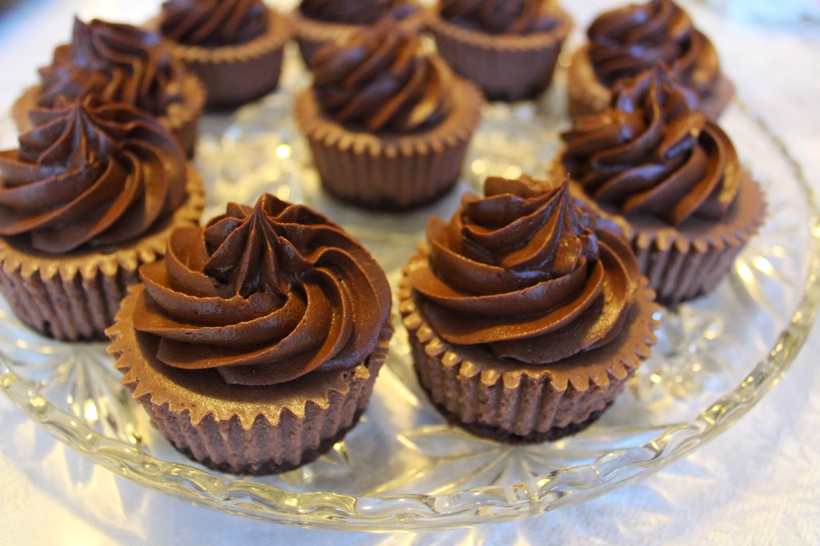 Blog as you Bake: Chocolate Cheesecake Cupcakes
