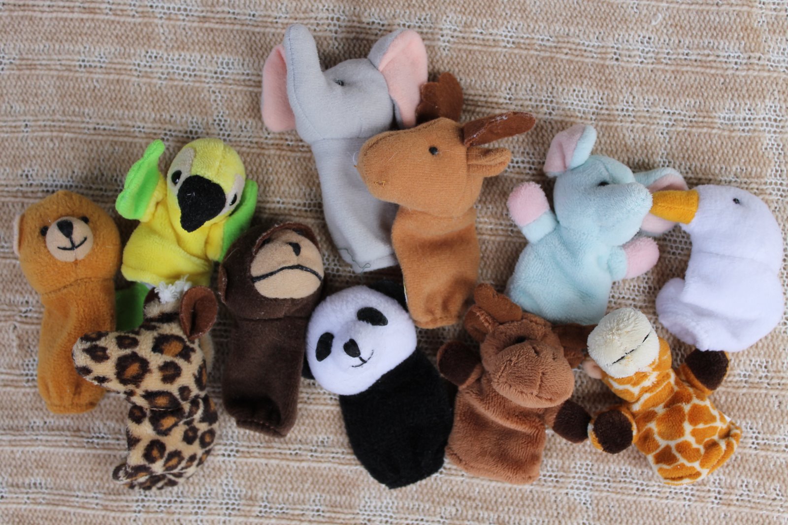 born imaginative.: Colors & Puppets Quiet Book