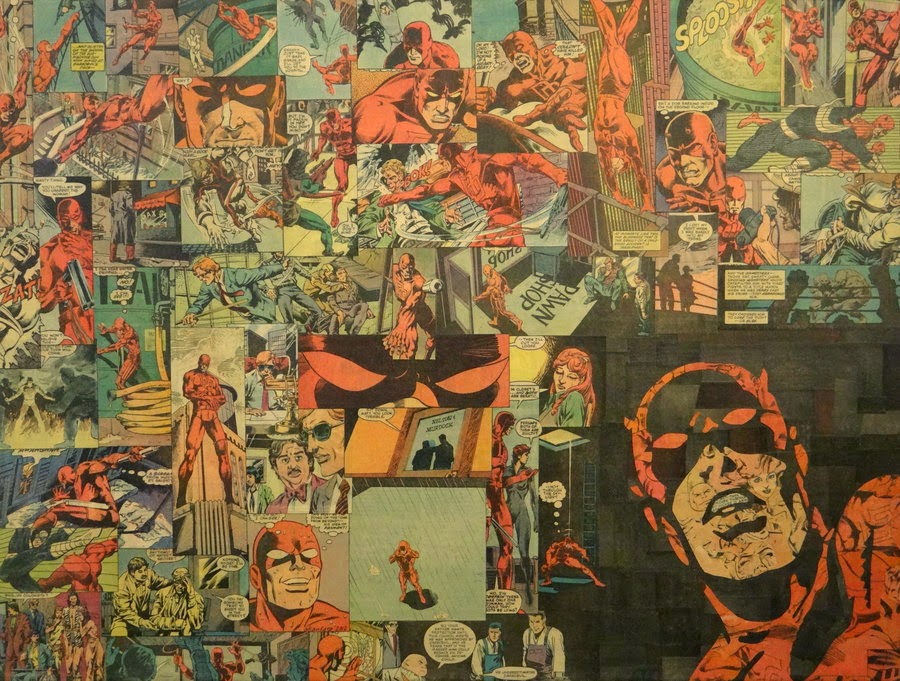 Design Stack: A Blog about Art, Design and Architecture: Comic Collage Art