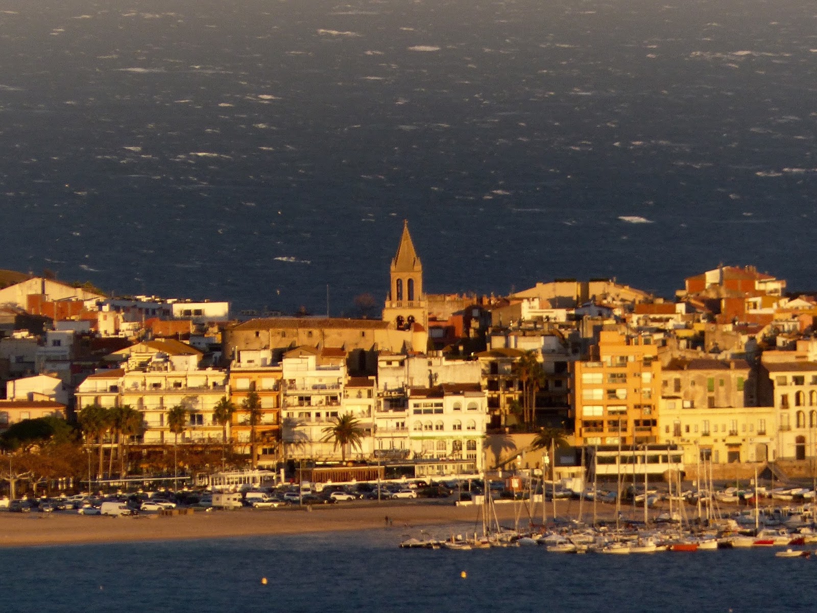 El temps a Palamós: Un capvespre amb vistes des del Puig Palet (Calonge)