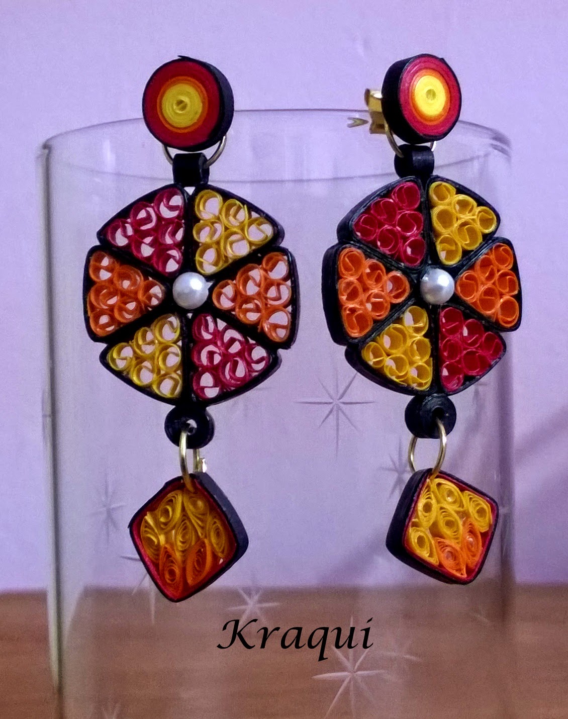 daffodils: Indian Quilling Challenge: Inspiration from DT Gayatri