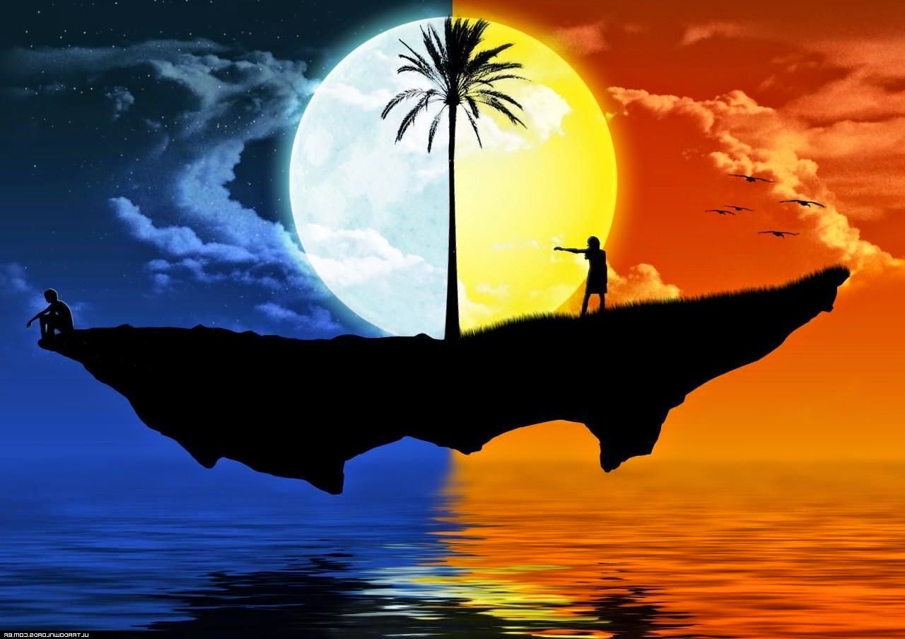 historias de vida: O SOL E A LUA