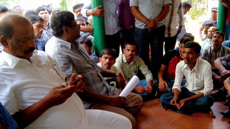 CPIML Karnataka: Stumpp, Schuele & Somappa (SSS) workers on Strike ...