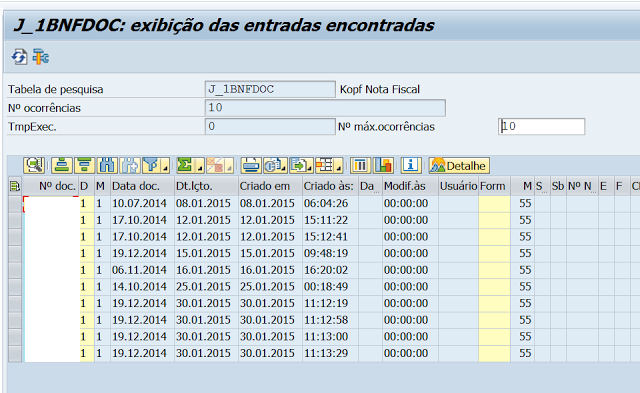 Blog do Aparecido Borges: SE16H - Nova SE16N para o ambiente SAP HANA