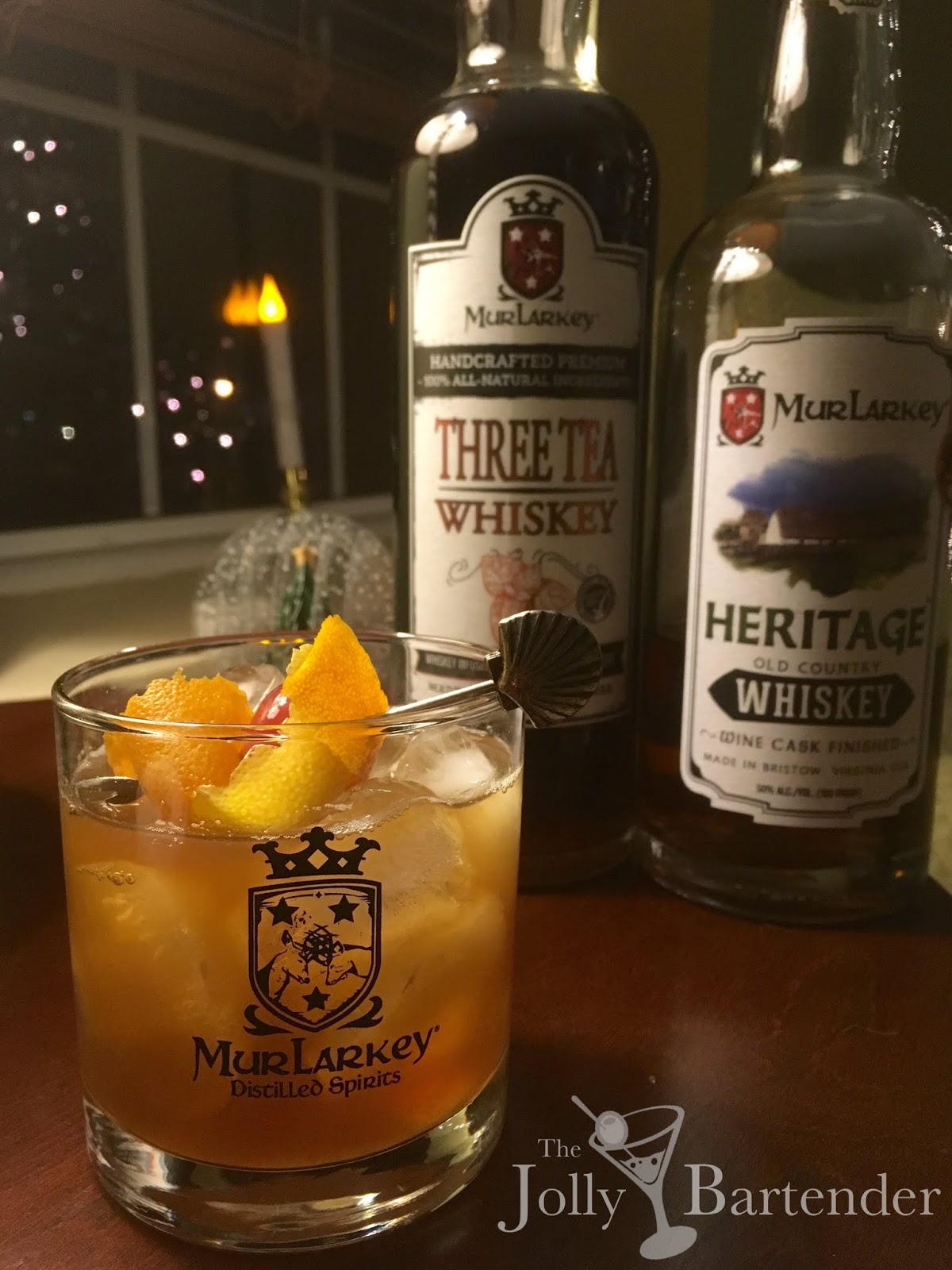 The Jolly Bartender: Three Tea Whiskey Fix