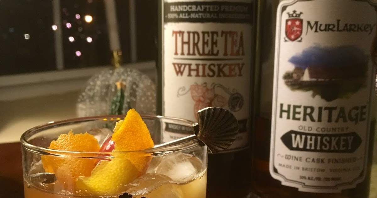 The Jolly Bartender: Three Tea Whiskey Fix