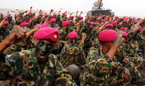 Marinir TNI AL Lantik 50 Anggota Baru | Strategi Militer Indonesia ...