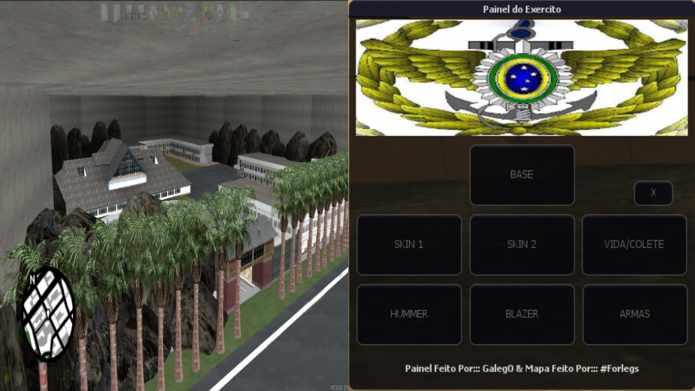 [MTA-PLAY] Painel Exercito - MTA Brasil