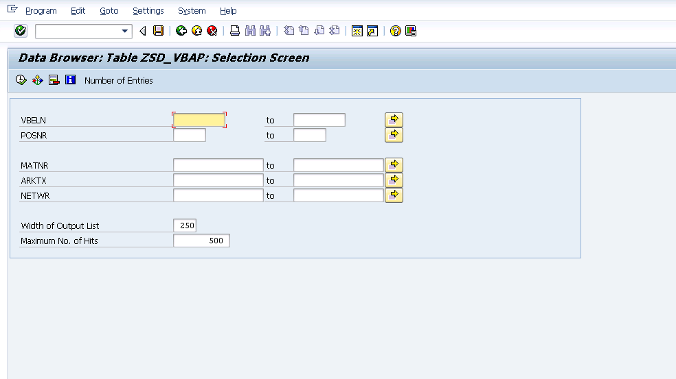SAP TECH: Creating Transparent Transaction Table