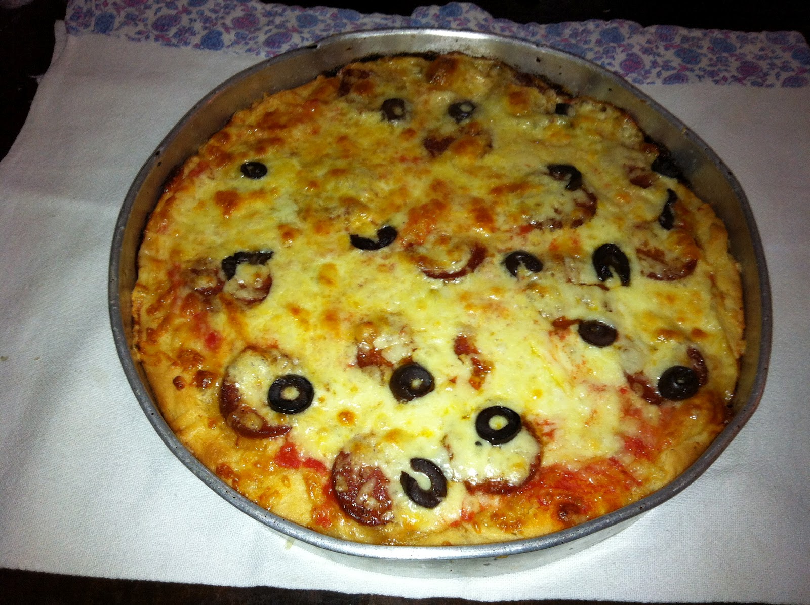 Pocket Friend: Pizza com massa Pan