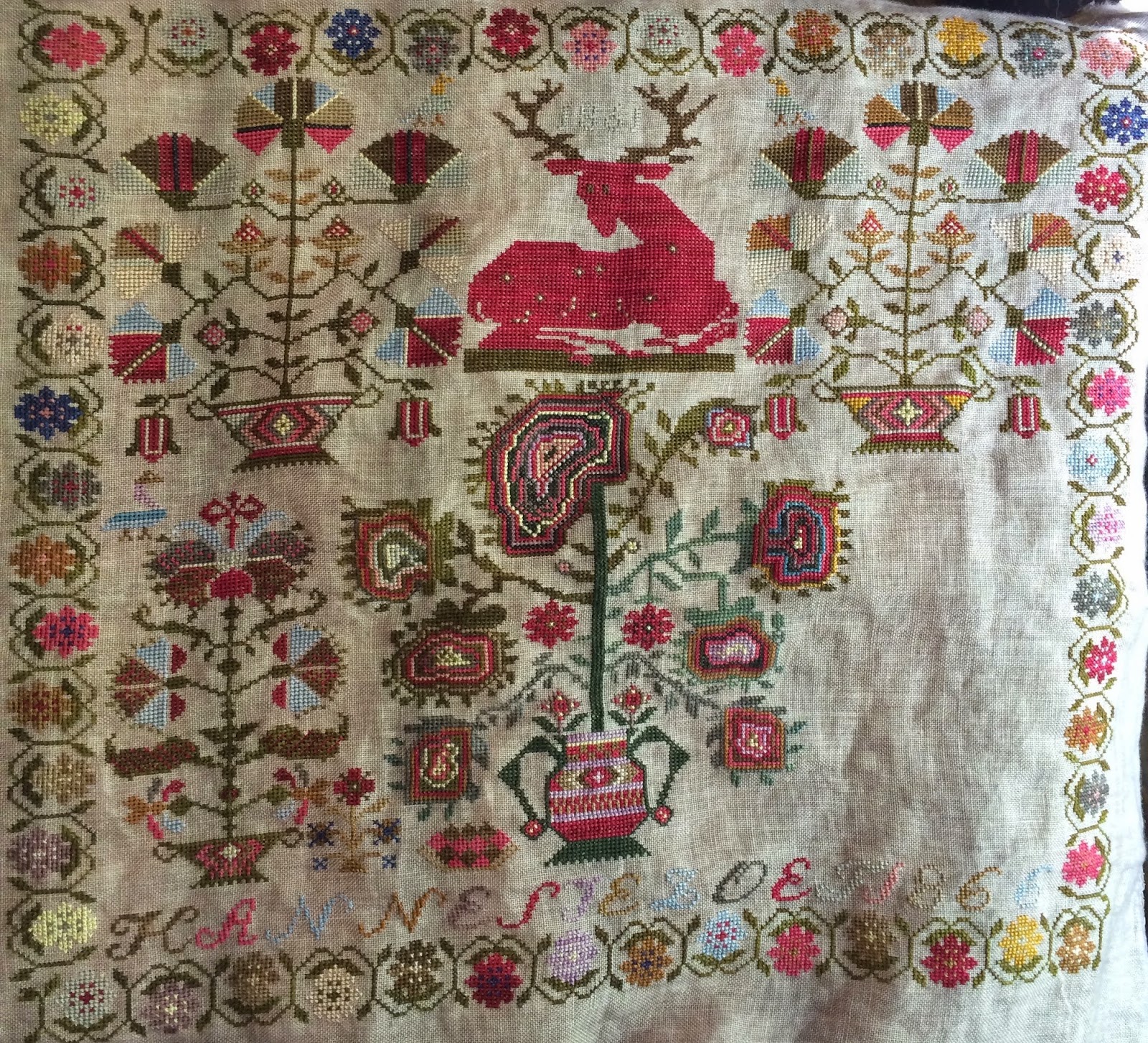 Days of a Sampler Lover: family