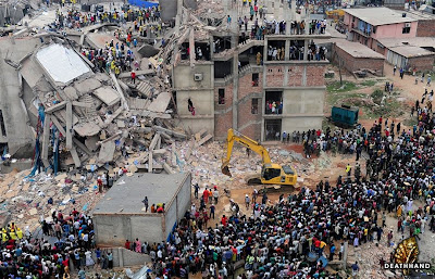 Foto-Foto Tragedi Gedung Runtuh di Bangladesh - The Kolor Superman