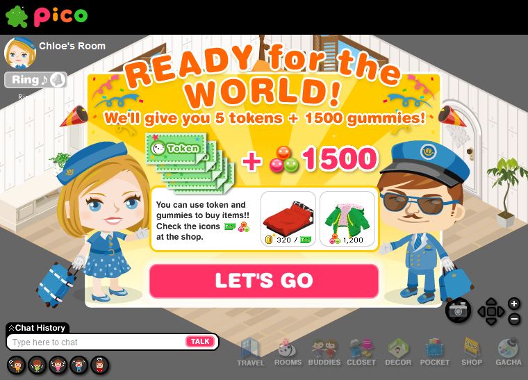M i U BLOG ^_^: Ameba pico virtual world