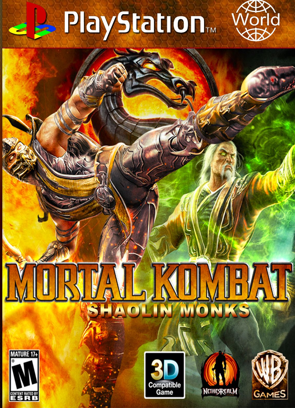 Capas Raissa: Mortal kombat shaolin