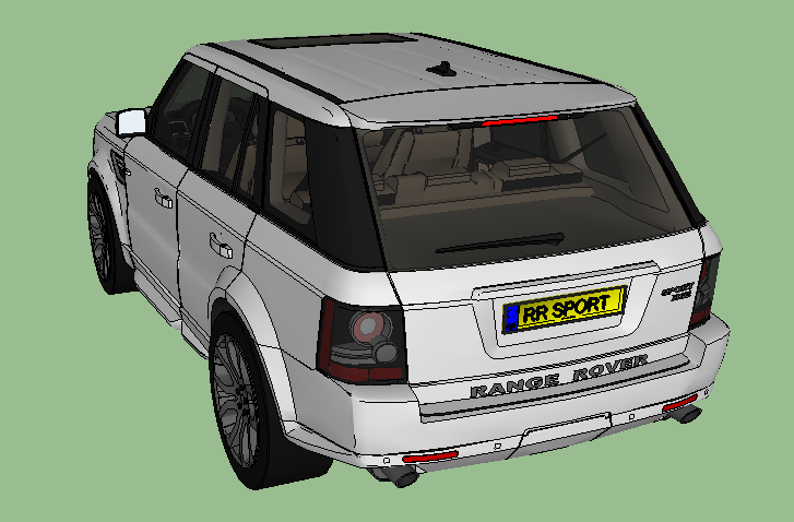 Range Rover Sport 2012 | 3D Warehouse Sketchup Gallery