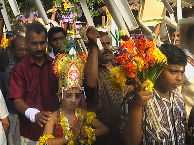 Attukalpongala: Scenes from kuthiyottam