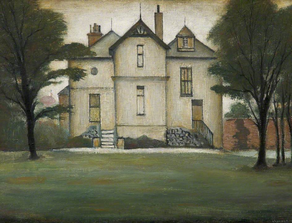 The Works of Laurence Stephen Lowry: 1953 - Portrait of a House