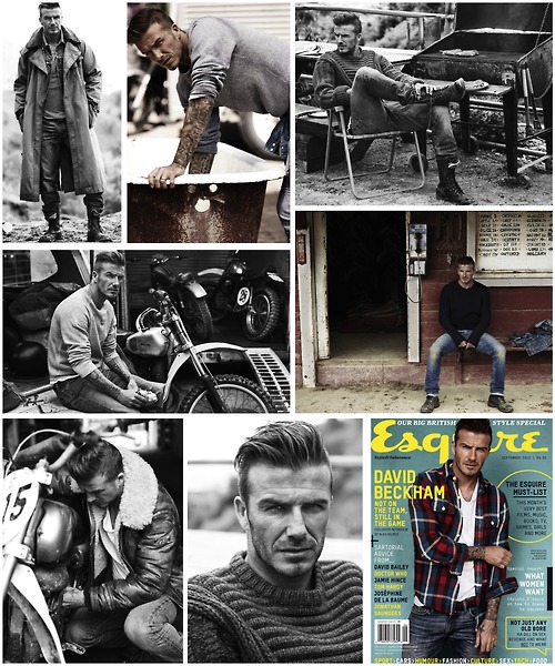 The Rule of Mr Kane: David Beckham for Esquire