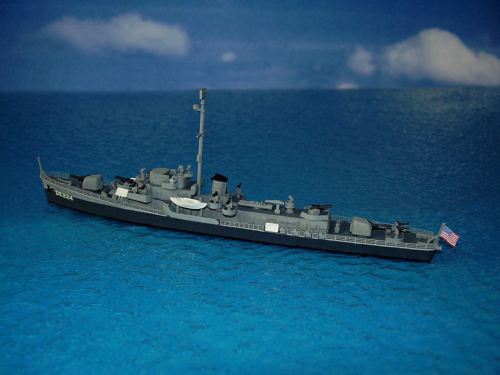 MODELISMO NAVAL DE JOHNNY CHARLIE: Destructor de Escolta de EE.UU. "USS ...