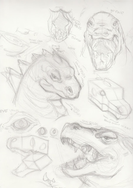 Animal Drawing and Sketching 2016: Zyanya Hernandez-Grant - Godzilla ...