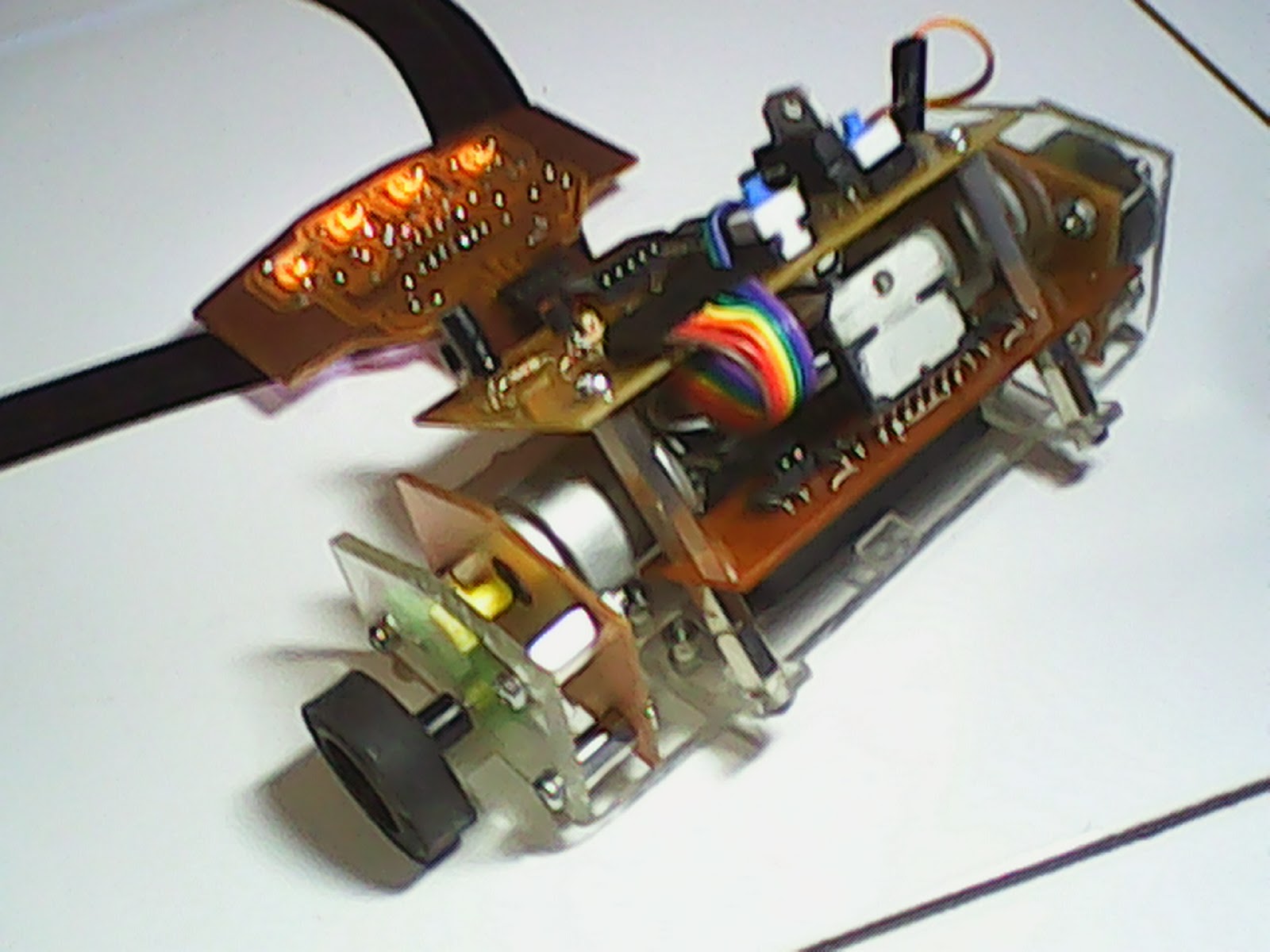 ZRF electronics: Line Follower Analog 4 Sensor (NEW !!)