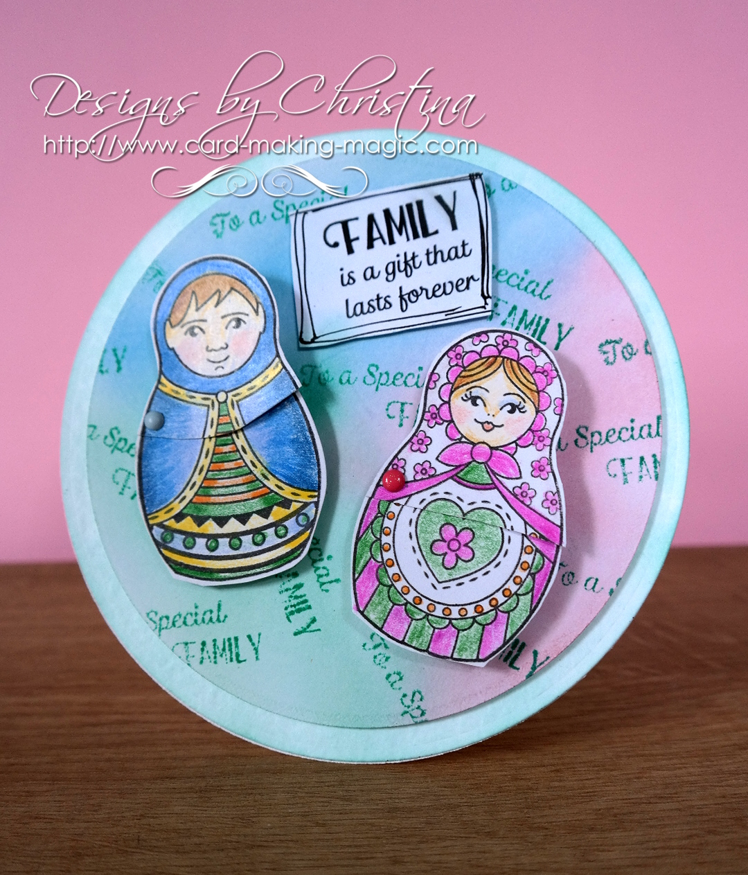 Flowers, Ribbons and Pearls: Simply Cards &Papercraft - Family Ties