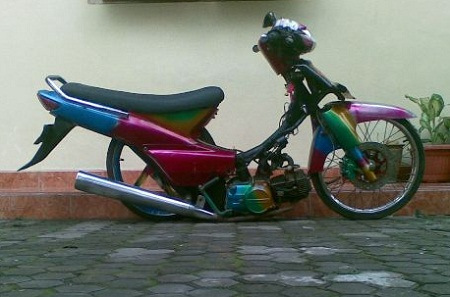 Honda Supra Ceper Modifikasi