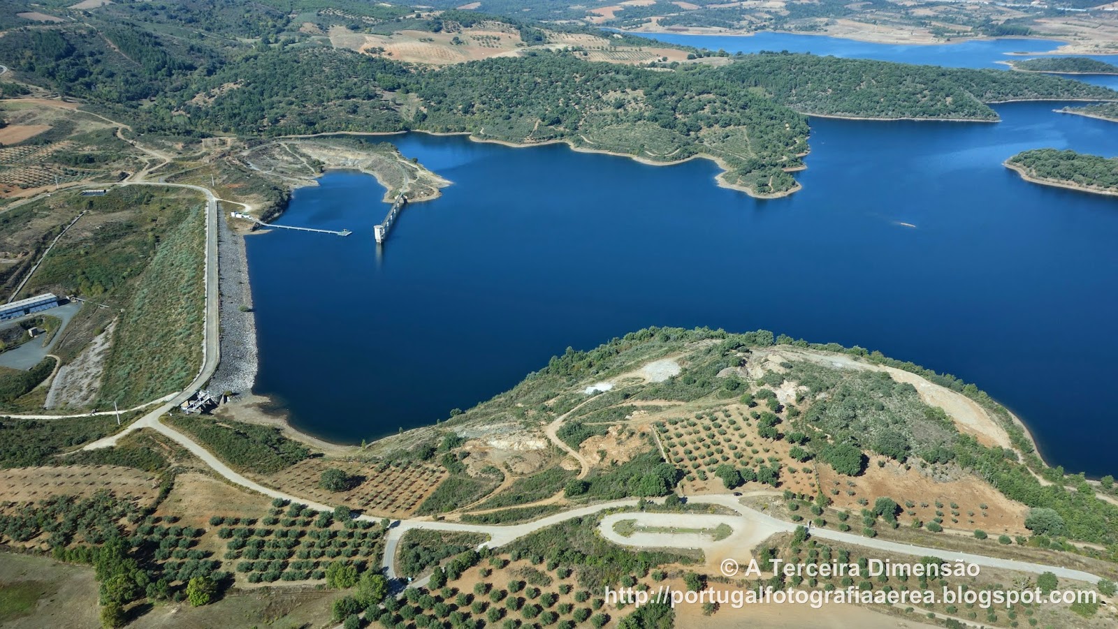 A Terceira Dimensão - Fotografia Aérea: Barragem do Azibo