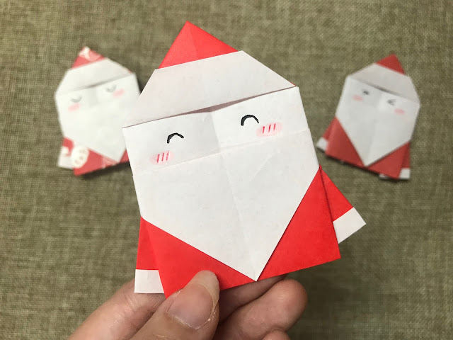 Tutorial #48: Origami Santa Claus | The Idea King