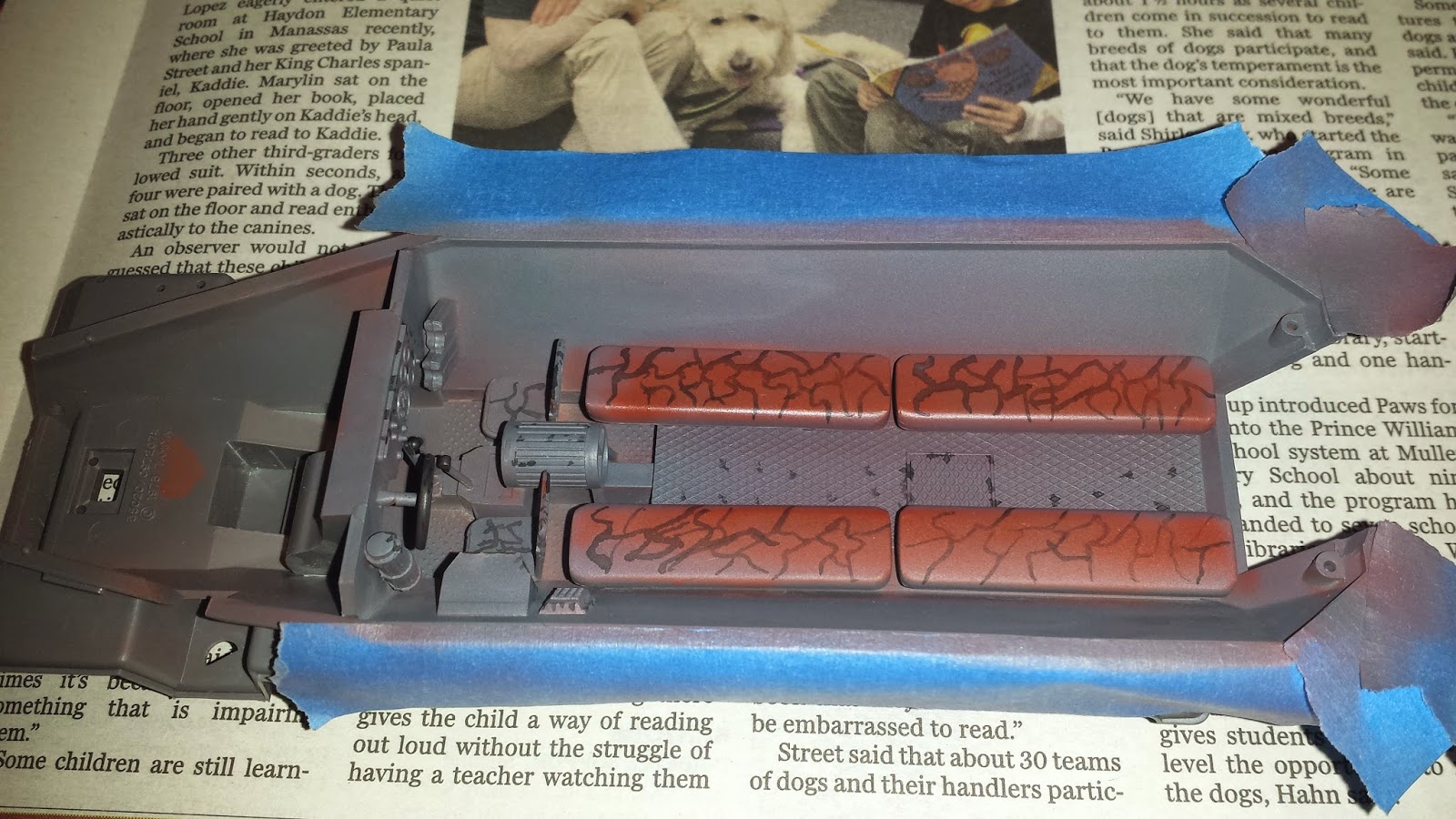 A Model for Ants: Hanomag's Interior Painting