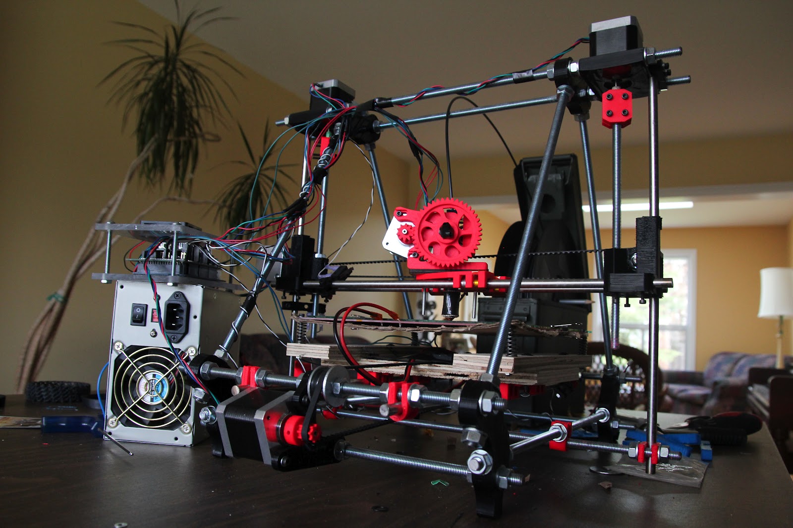 RepRap Blog: The Prusa Build: COMPLETE!