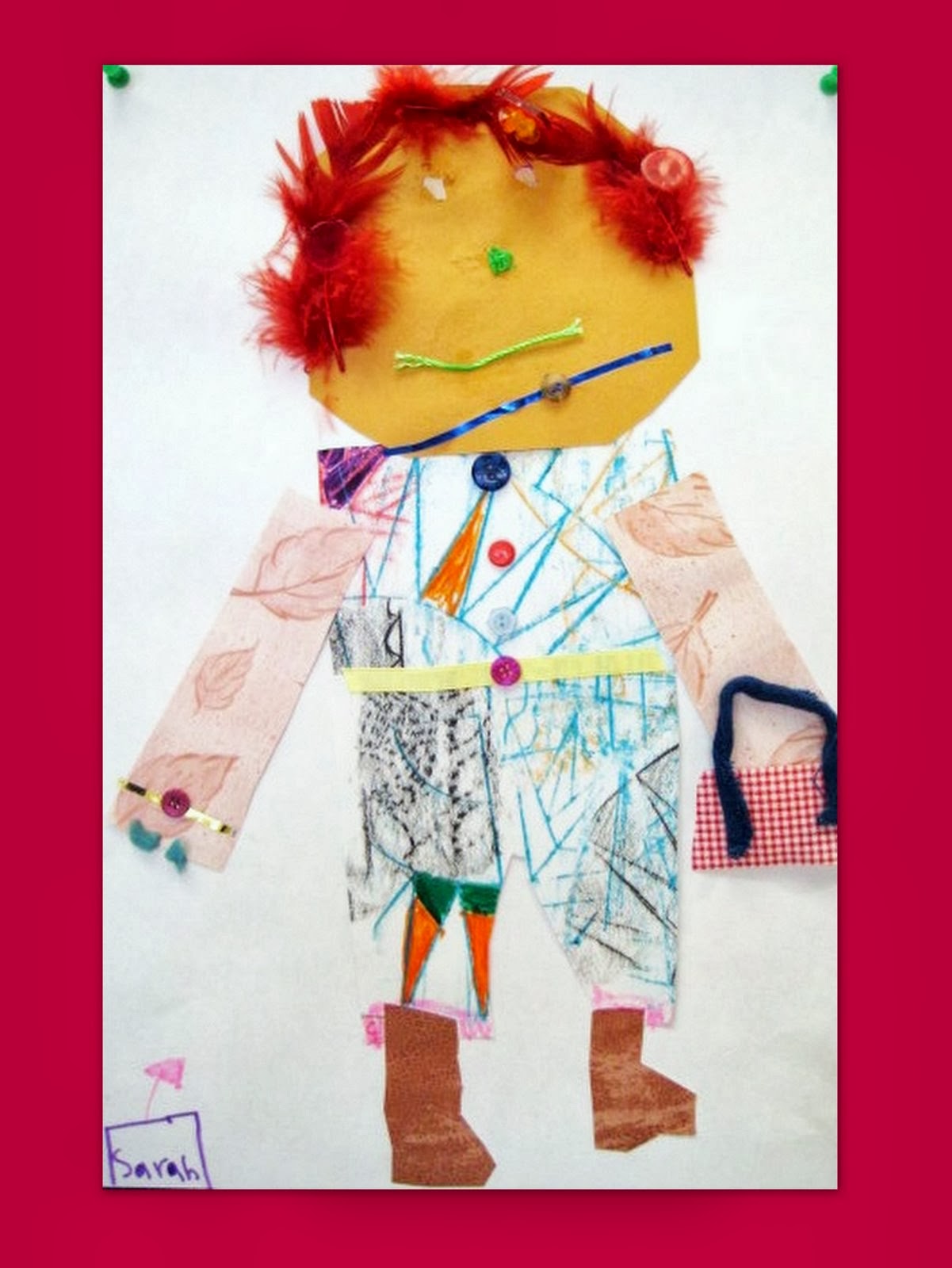 Creativity First!: Collage Characters