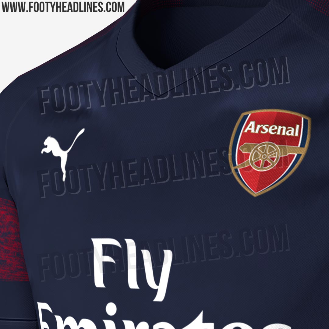 Crazy Shorts: Full Arsenal 18-19 Away Kit Leaked - Footy Headlines