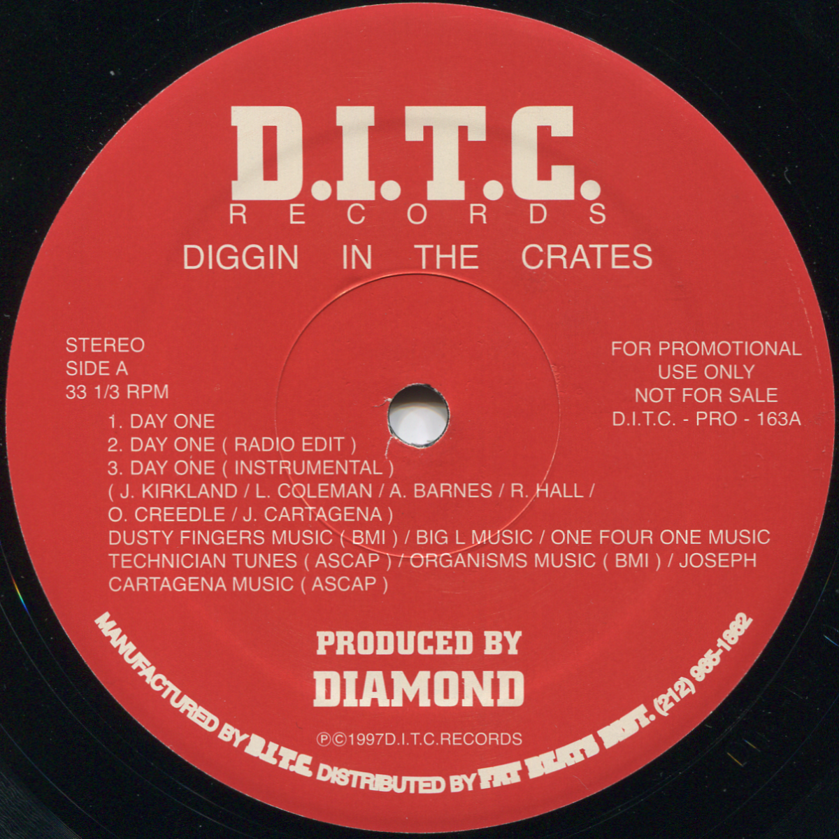 Rap Nerds: D.I.T.C. - Day One 12"