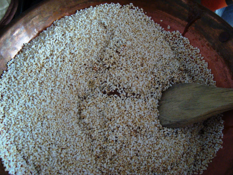 De la cocina de Ximena: Alegrías de amaranto