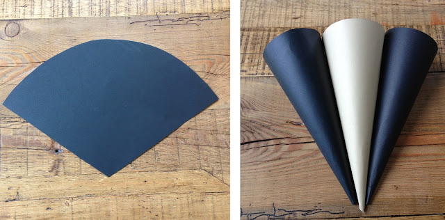 Beehive Art Salon: Vintage Style-Halloween Paper Cone Assembleges