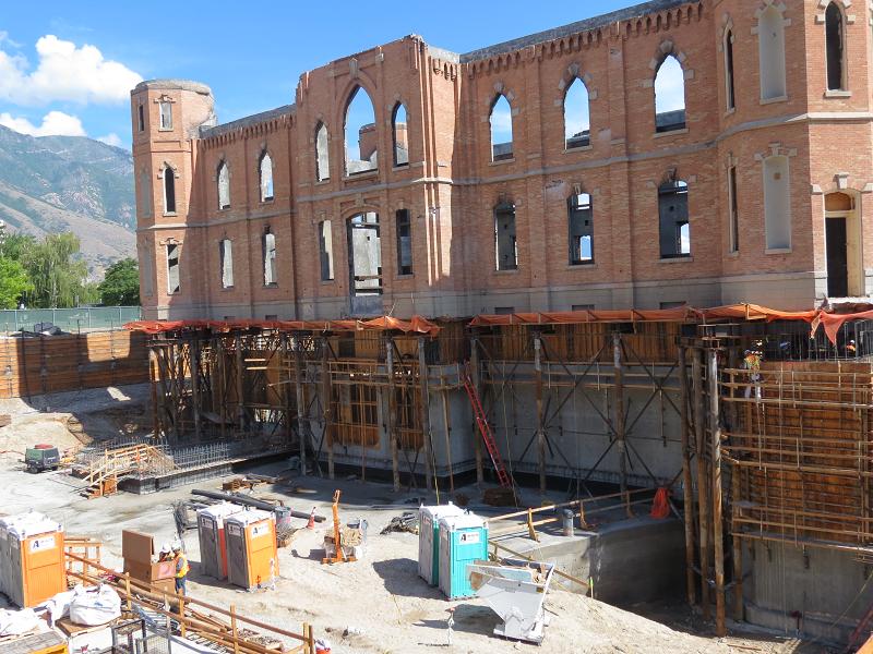 New Temple in Provo: Gable Stones, Foundation Work and Trivia