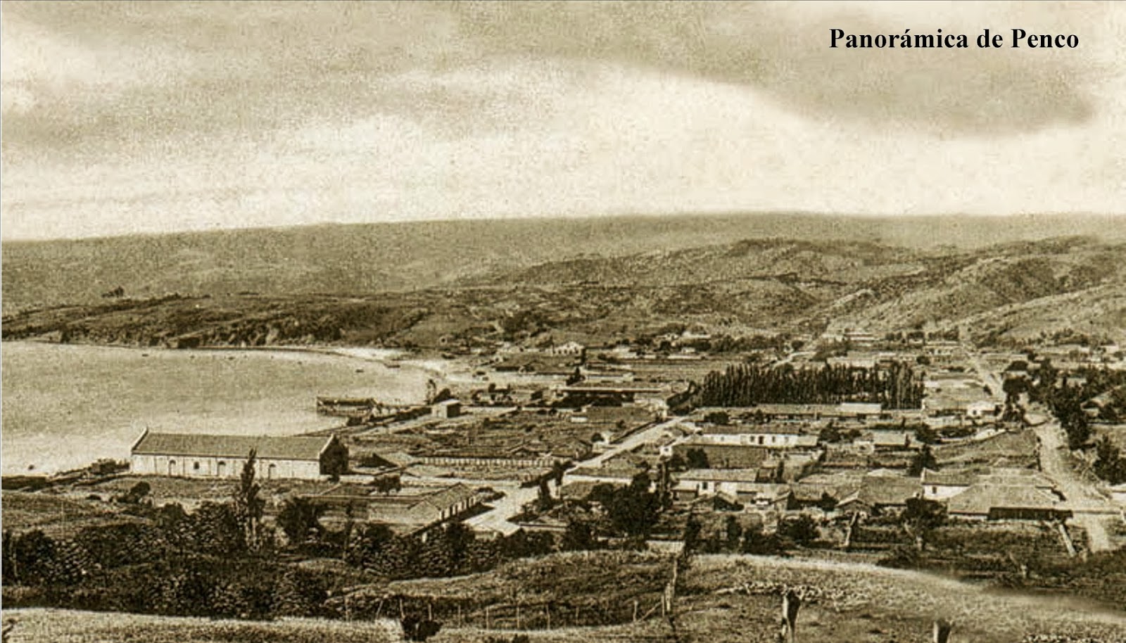 Imágenes de Chile del 1900: Talcahuano y Penco