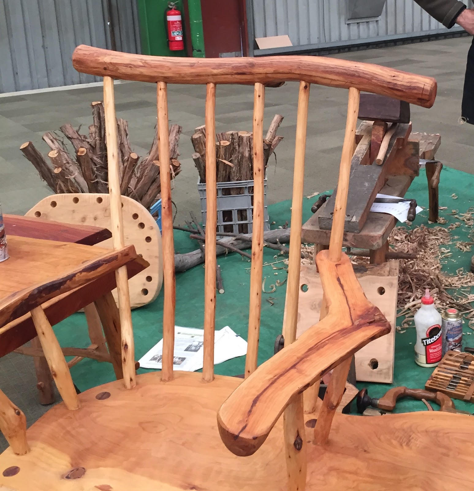 Rare Trades Australia: bodger chairmaker: Ken McMillan