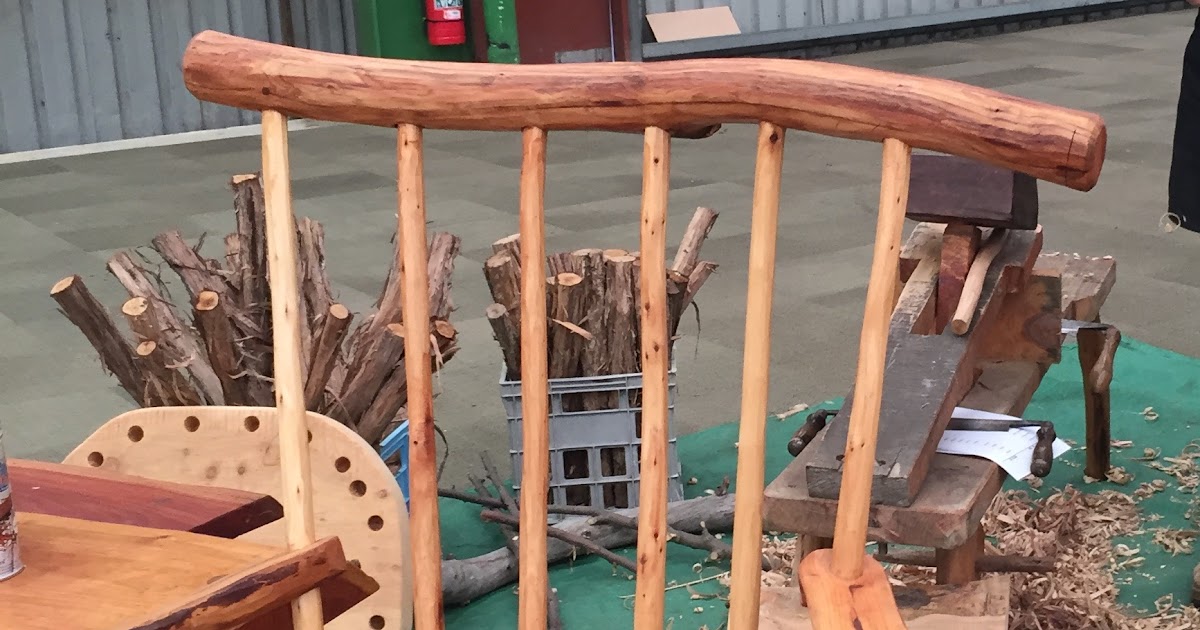 Rare Trades Australia: bodger chairmaker: Ken McMillan