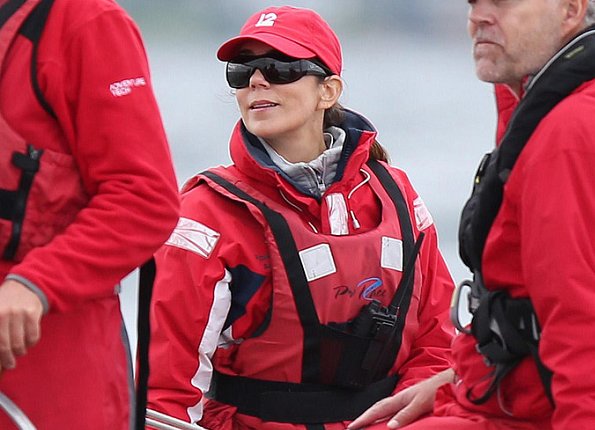 Princess Mary at 'Baltic Sea Challenge' in Skovshoved