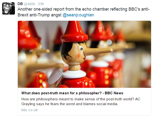 Is the BBC biased?: One-sided