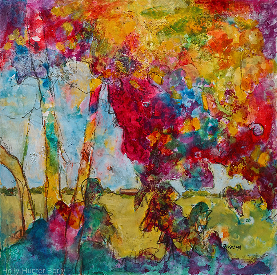 Abstract Bright Paintings - Painting Watercolor